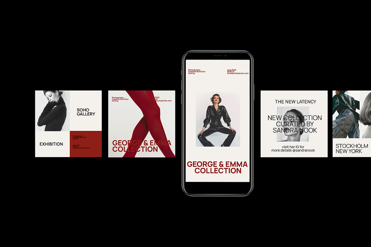 Social Media iphone Mockup