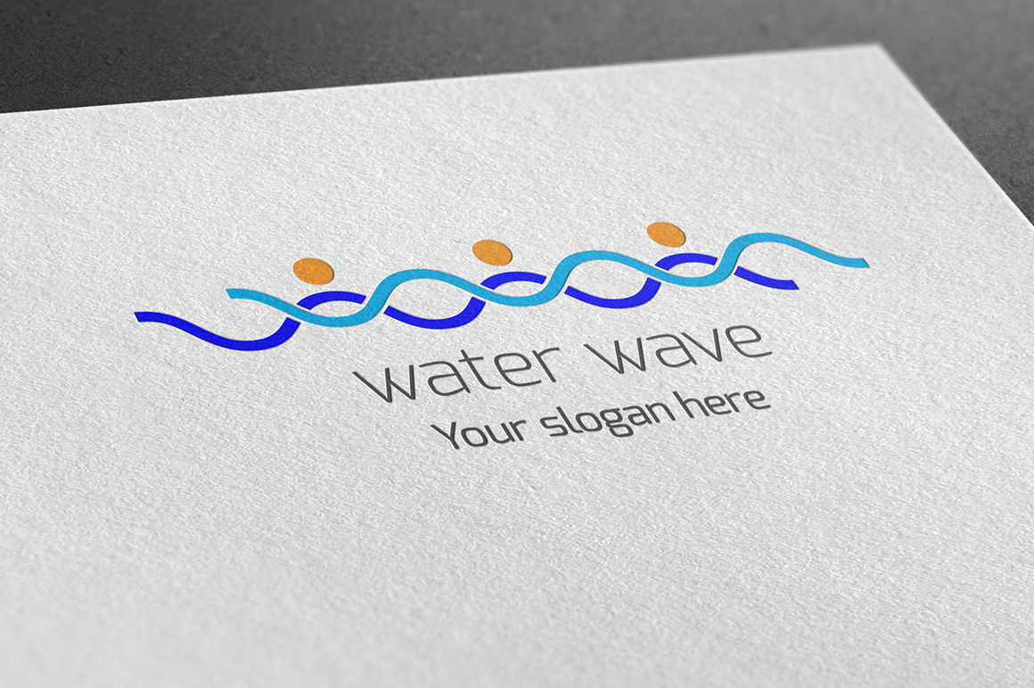Water Wave Logo, a Branding & Logo Template by BdThemes