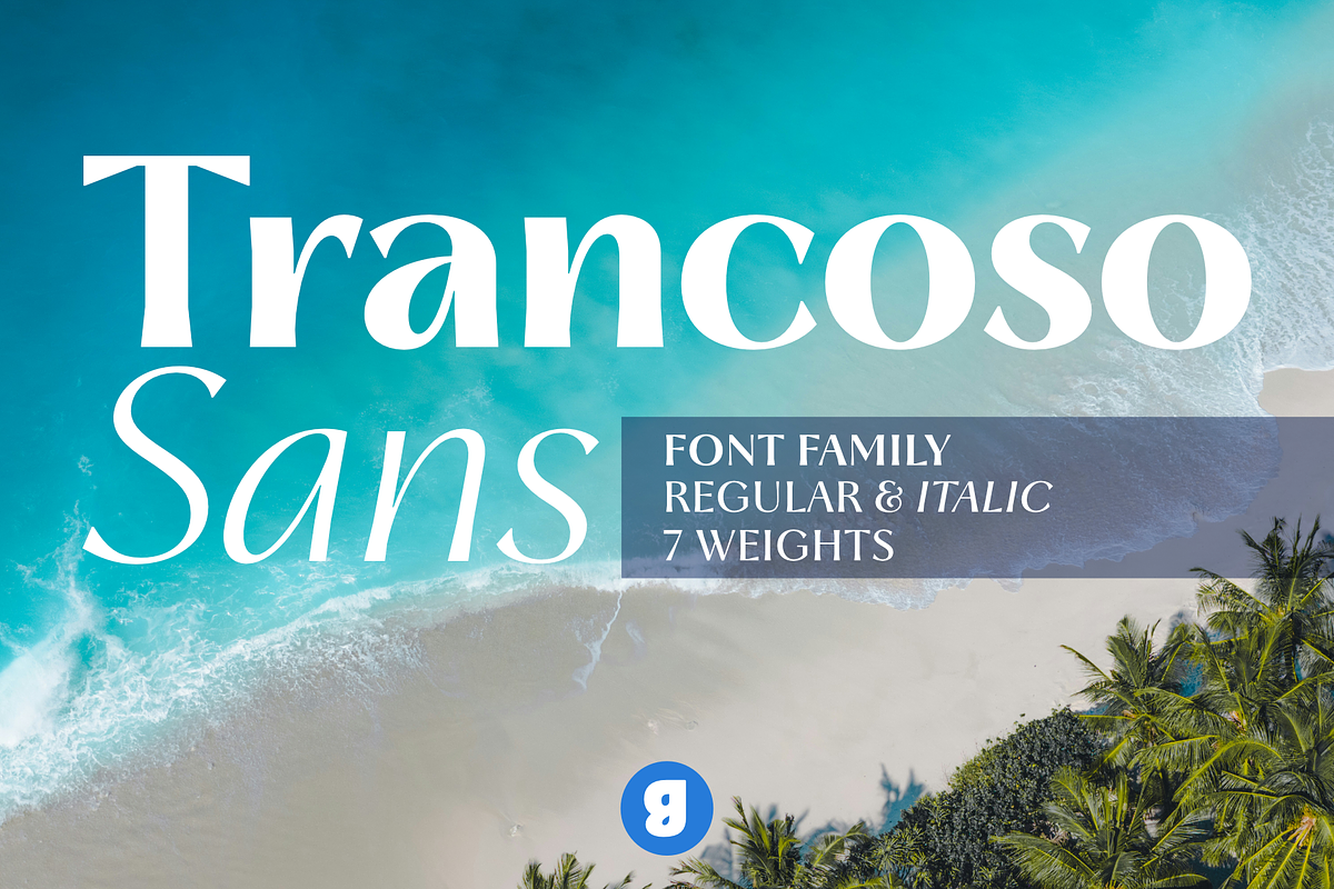 Trancoso Sans: Luxury Branding Font