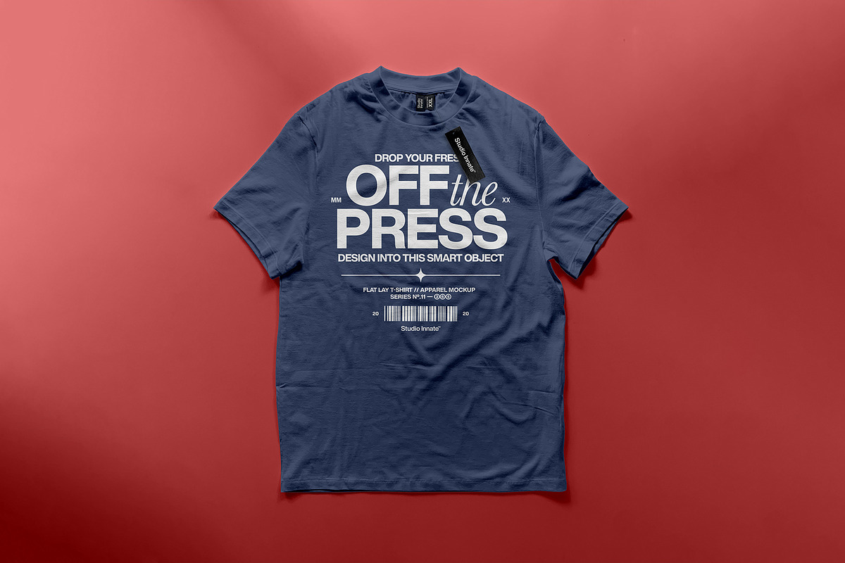 T-shirt Mockup - Bundle, a Shirt Mockup by Studio Innate