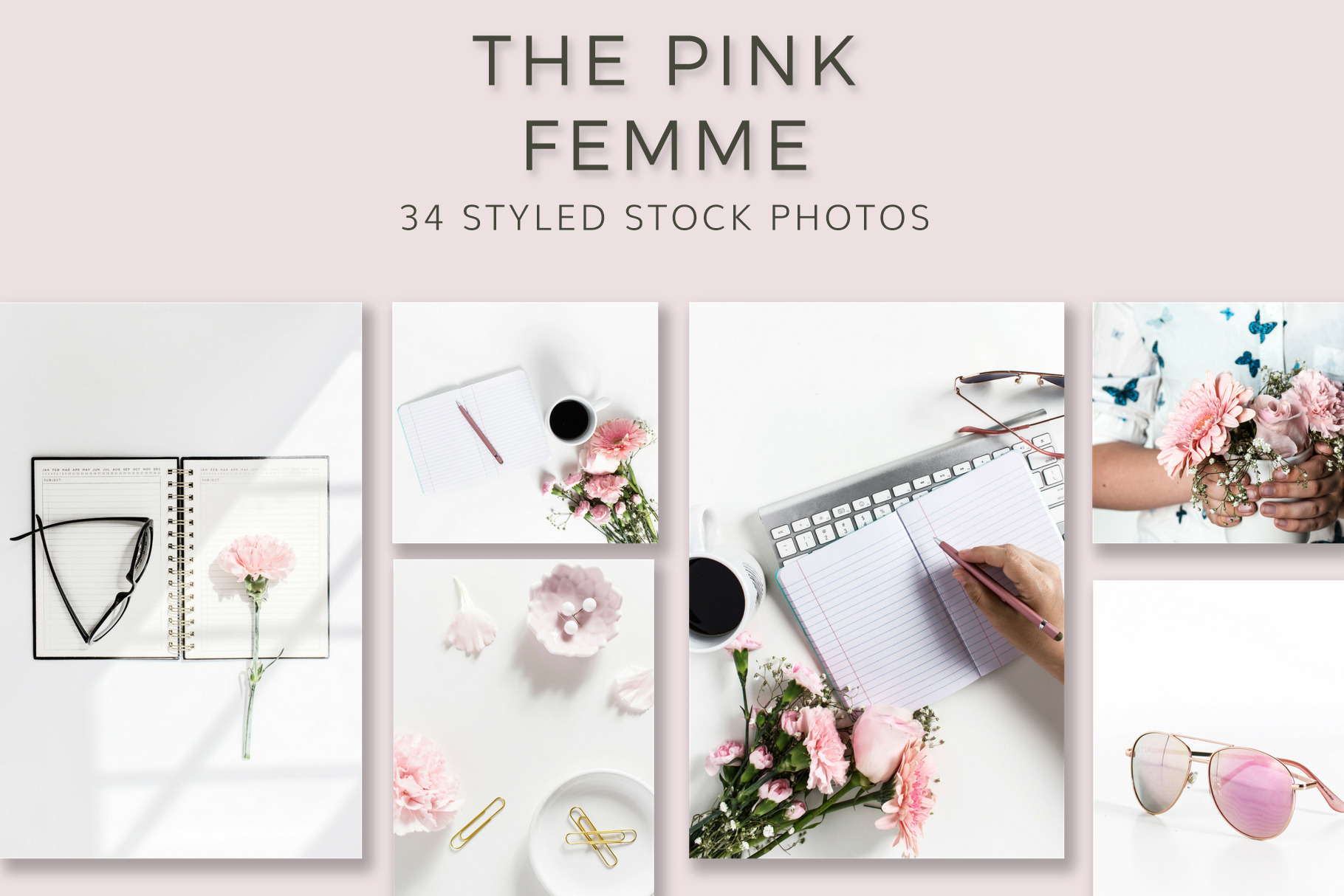 Pink Femme Blog Stock photos, a Beauty & Fashion Photo by Ivory Mix
