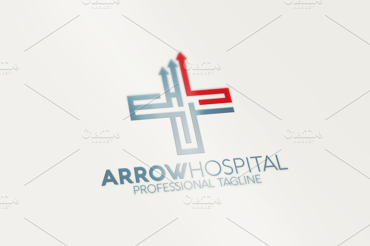 Hospital, a Branding & Logo Template by essegraphic | Creative Market