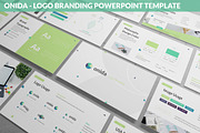 Onida - Logo Branding Powerpoint, a Presentation Template by SlideFactory
