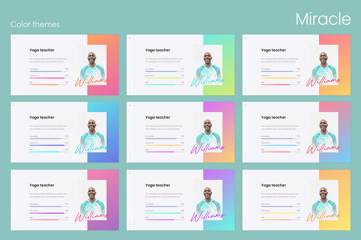 Miracle Powerpoint Template, a Presentation Template by PSD Action