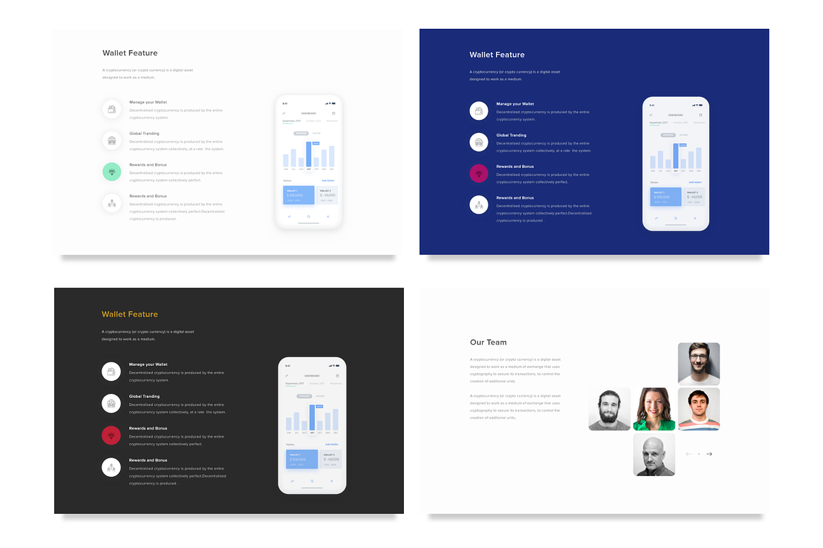 Crypto Digital Currency Template, a Websites & App Template by Design_Space