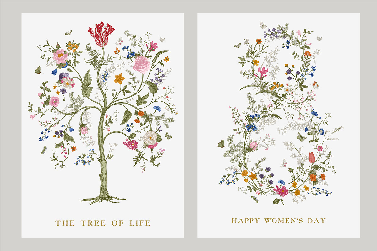The Tree of Life. Color, a Decorative Illustration by olga.korneeva