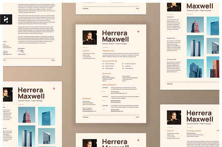 Notepad Style Resume, a Resume Template by Visual Impact