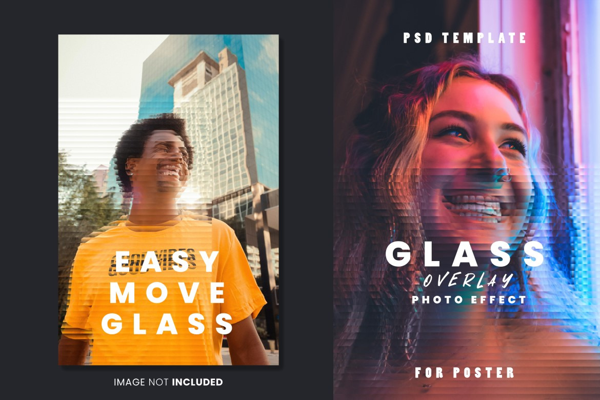 Glass overlay For Poster