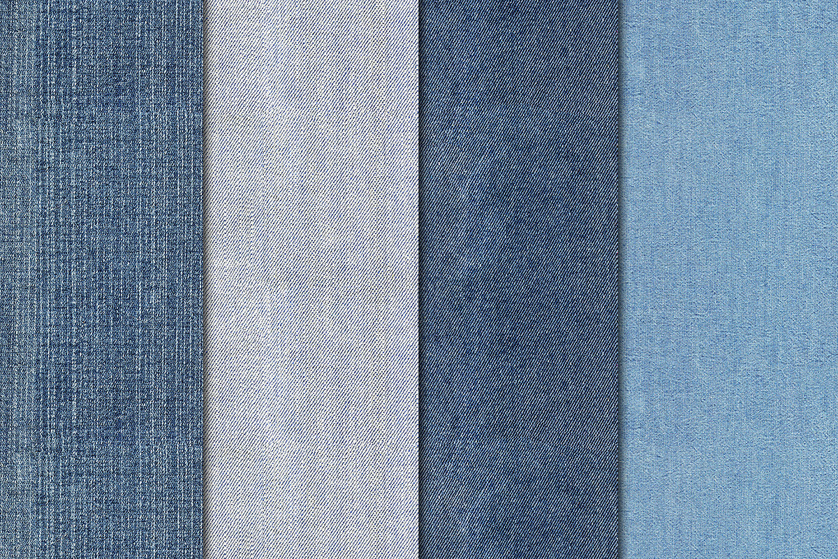 Denim seamless patterns, a Pattern Graphic by DollyPotterson