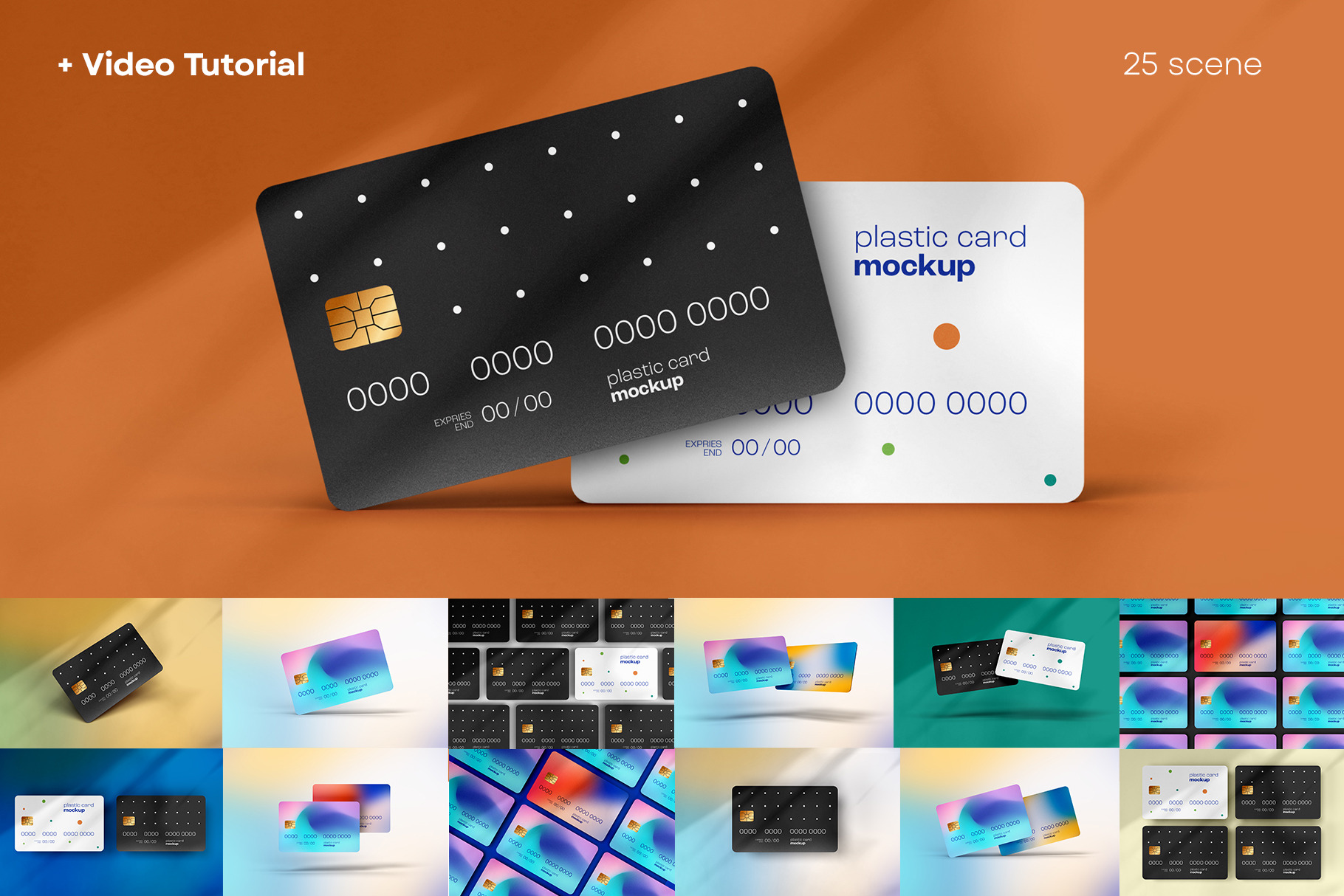 Plastic Card Mockup | Credit Card
