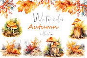 Watercolor clipart. Forest cute png, an Object Illustration by ...