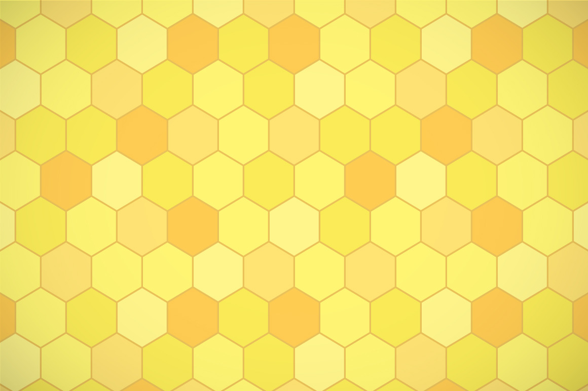 Simple honeycomb seamless pattern, a Pattern Graphic by Natalyon ...