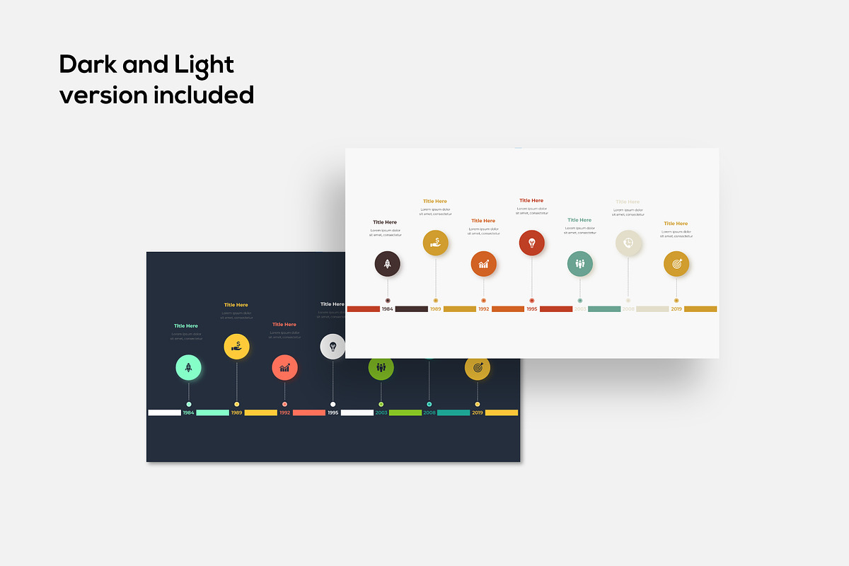 Timelines Animated Infographics, a Presentation Template by Abert ...