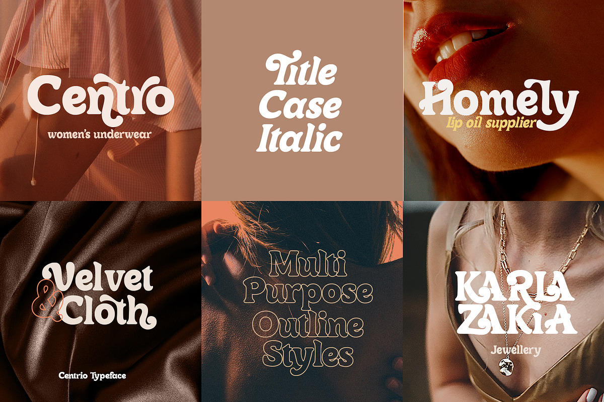 Centrio Typeface