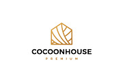 cocoon house logo vector icon, a Branding & Logo Template by vastard
