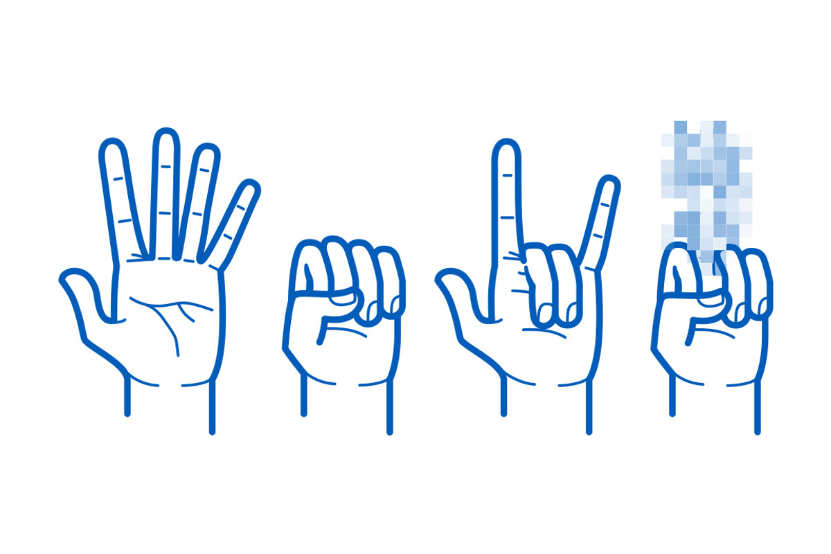 Vector Hand Pack, an Illustration by Tomjohn Design