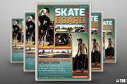 Skating Competition Flyer Template, a Flyer Template by ThatsDesign Art