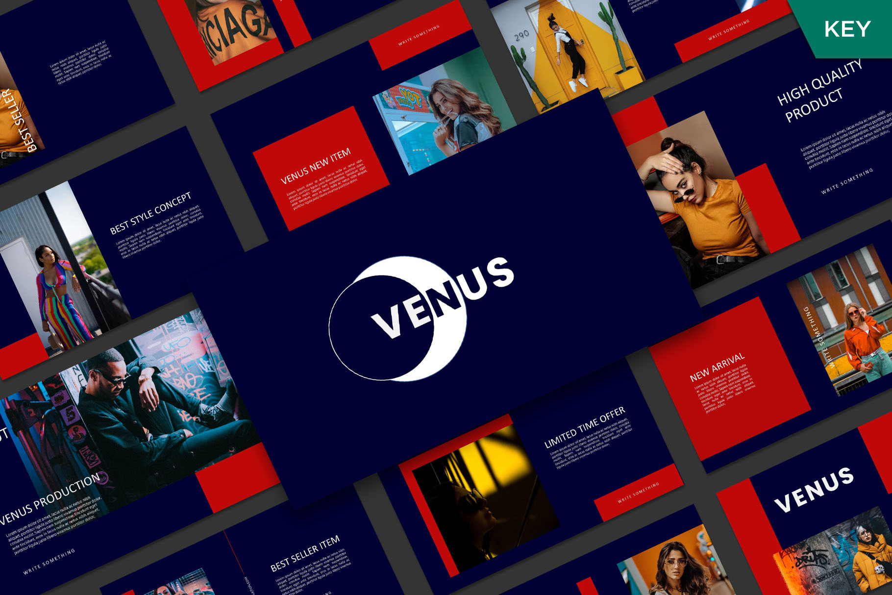 VENUS Keynote Template, a Presentation Template by yaqublekker