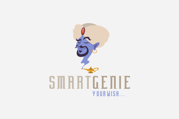 Smart Genie Logo, a Branding & Logo Template by MotionMount