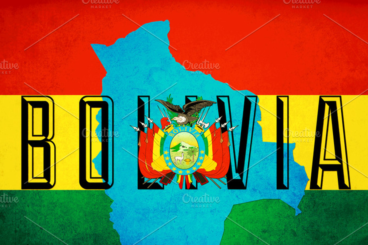 Bolivia poster, an Illustration by Peninsula Print Shop