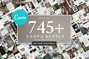 CANVA BUNDLE Social Kit, a Social Media Template by Sparrow & Snow