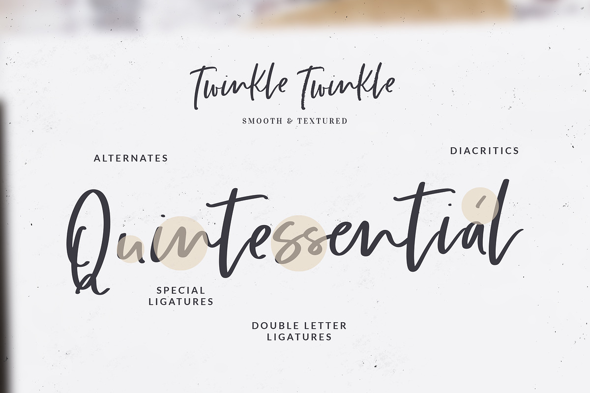 Twinkle Twinkle Handwritten Font, a Script Font by VladCristea