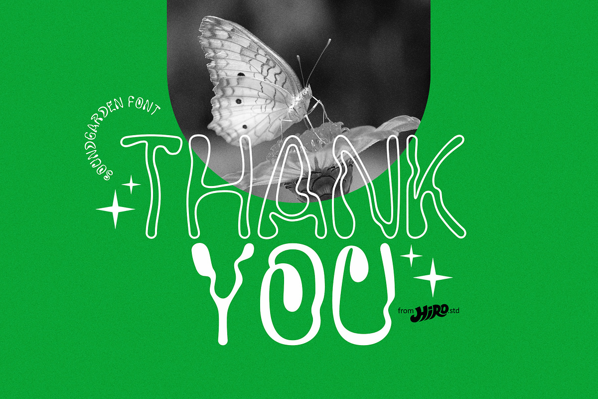 Soundgarden - Display, a Font by HIRO.std | Creative Market