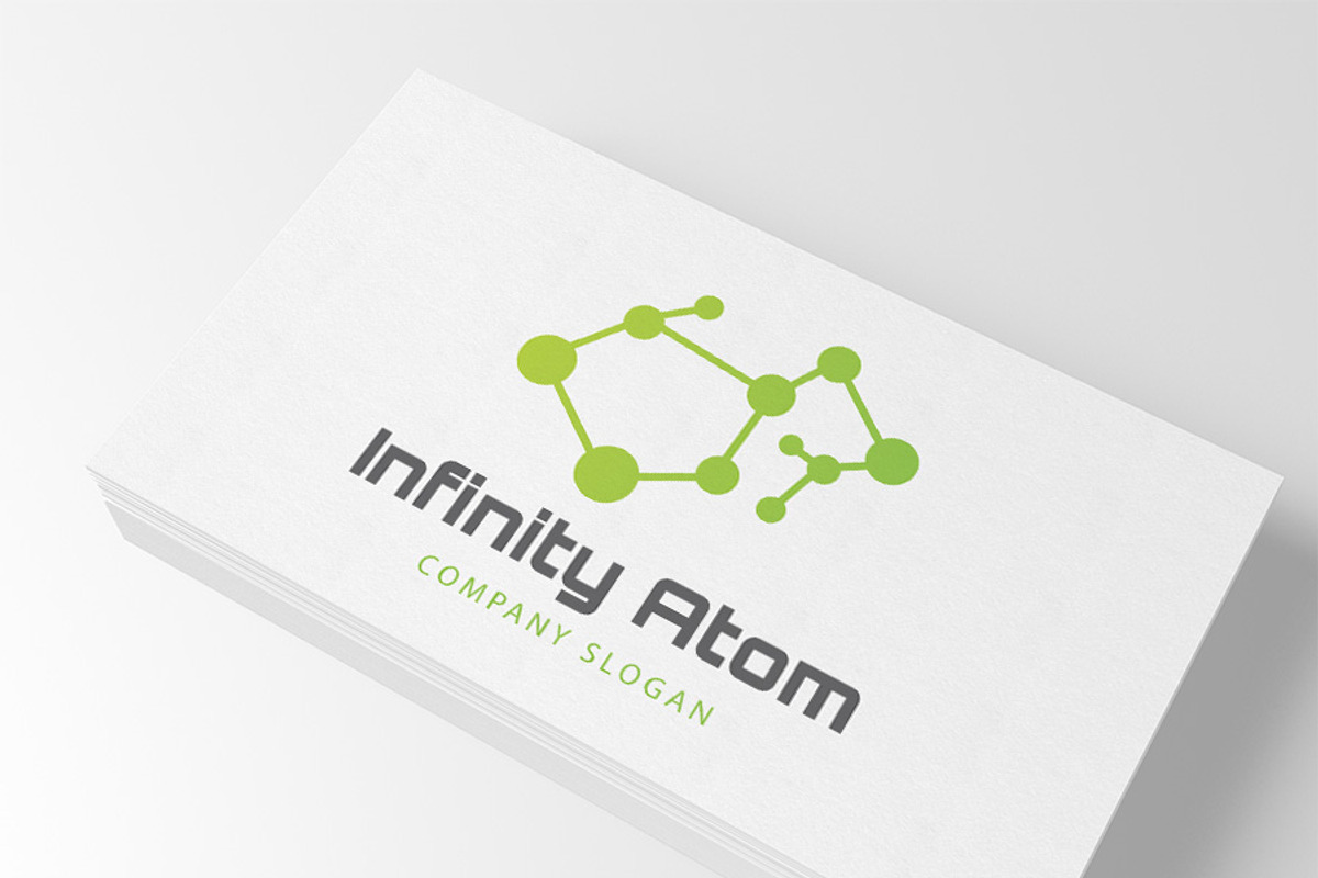 Infinity Atom Logo, a Branding & Logo Template by Vectorwins Premium ...