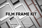 40 FILM BORDER | Negative Film Frame, a Texture Graphic by CCPreset