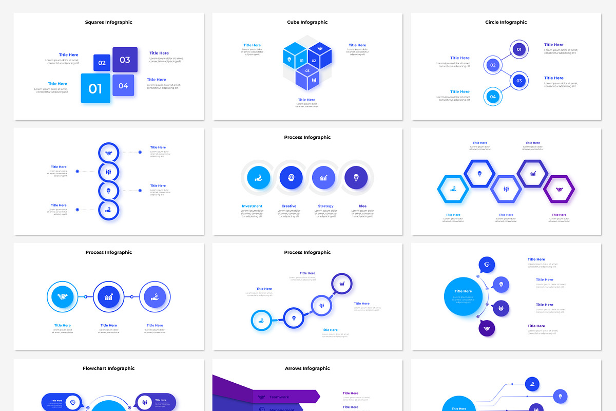 Animated PowerPoint Infographics v.3, a Presentation Template by Abert
