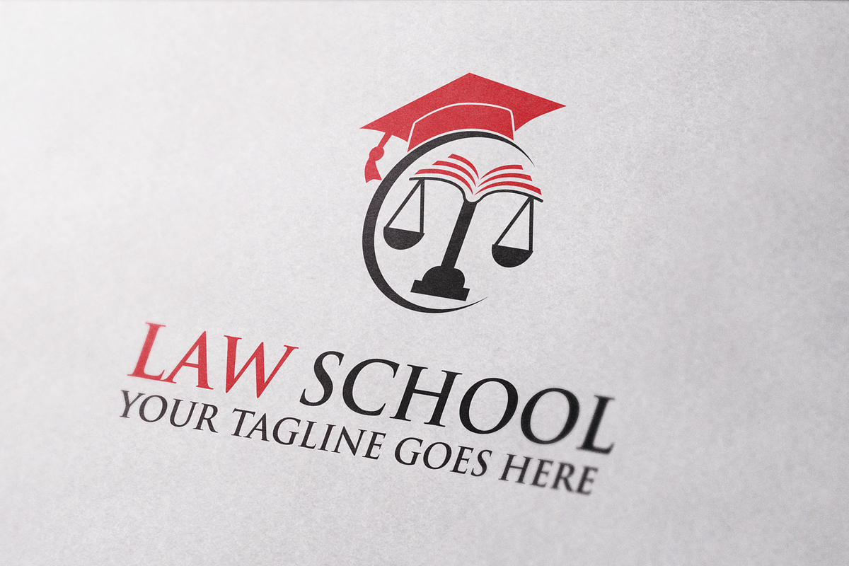 Law School Logo, a Branding & Logo Template by REDVY CREATIVE