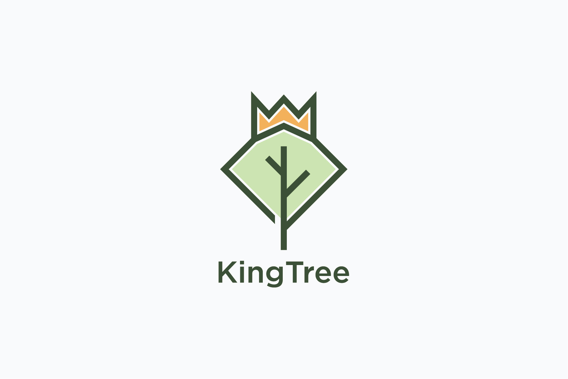 King Tree Logo | Branding & Logo Templates ~ Creative Market