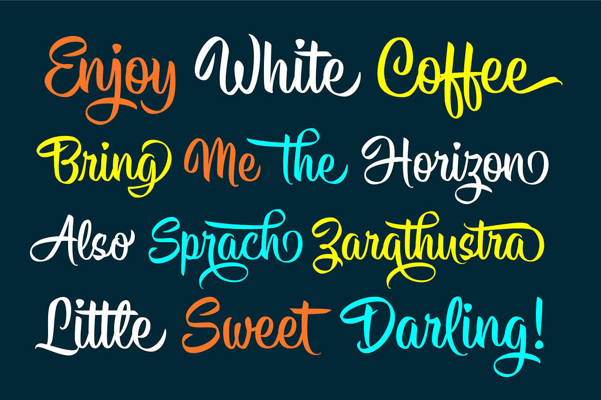 Hisyam Script, a Script Font by Hendra Pratama