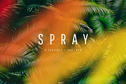 Spray Texture Overlays, a Layer Style Add-On by Promo Graphics