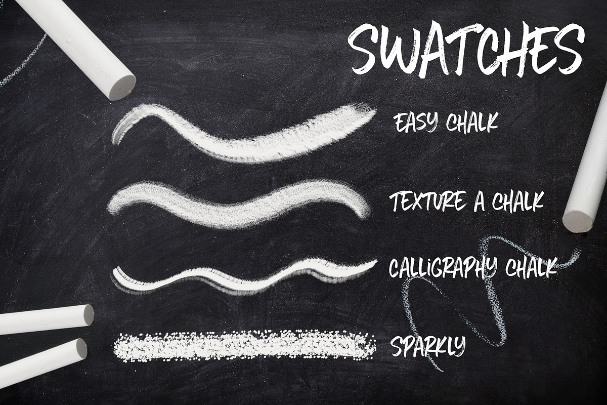 Chalk bundle for Procreate, a Brush Add-On by Eliza Moreno Illustration
