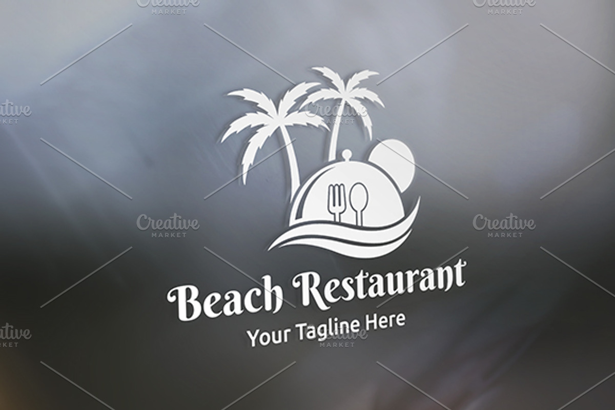 Beach Restaurant - Logo Template, a Branding & Logo Template by Martin ...