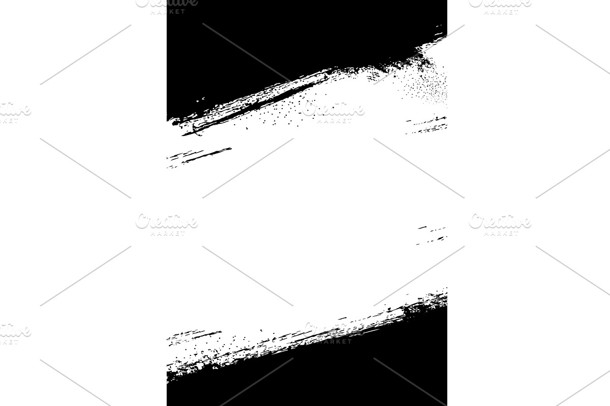 Grunge background with rough edges, a Texture Illustration by Vector ...
