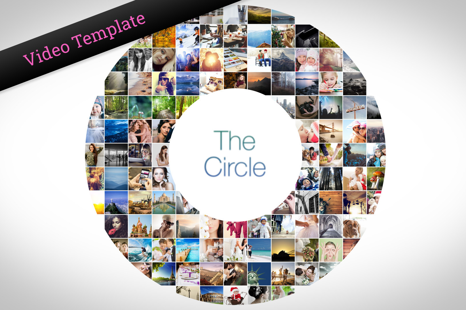 The Circle Mosaic Slideshow – AE, a Templates & Theme by Enchanted Studios