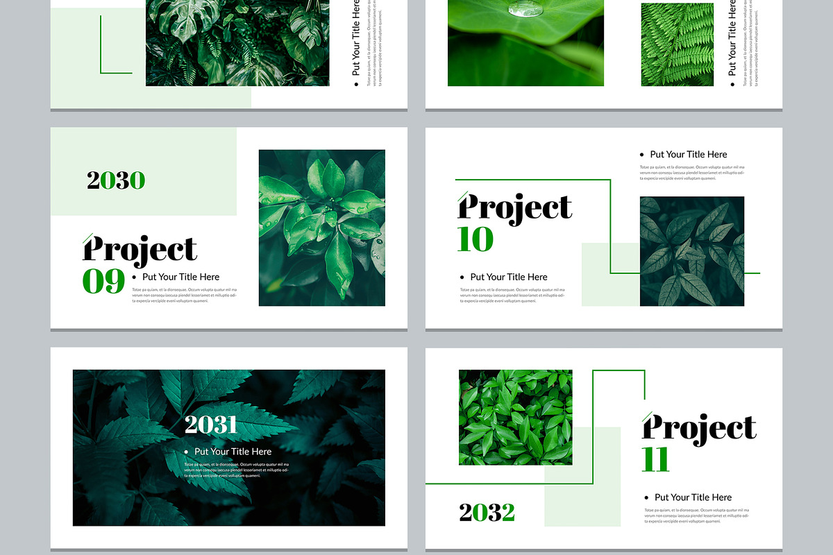 Botanic Portfolio Presentation