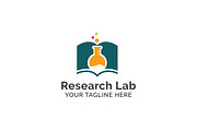 Research Lab Logo Template | Branding & Logo Templates ~ Creative Market