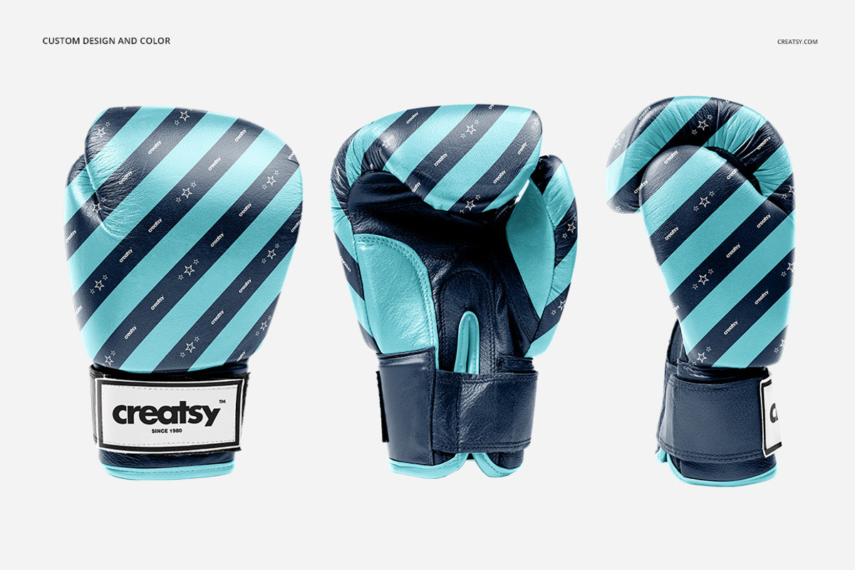 Boxing Gloves Mockup Set, a Product Mockup by creatsy4