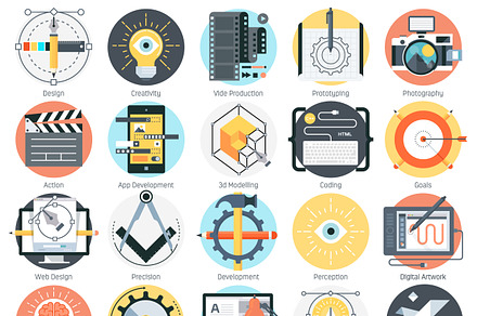 Creative design icon set | Icons ~ Creative Market