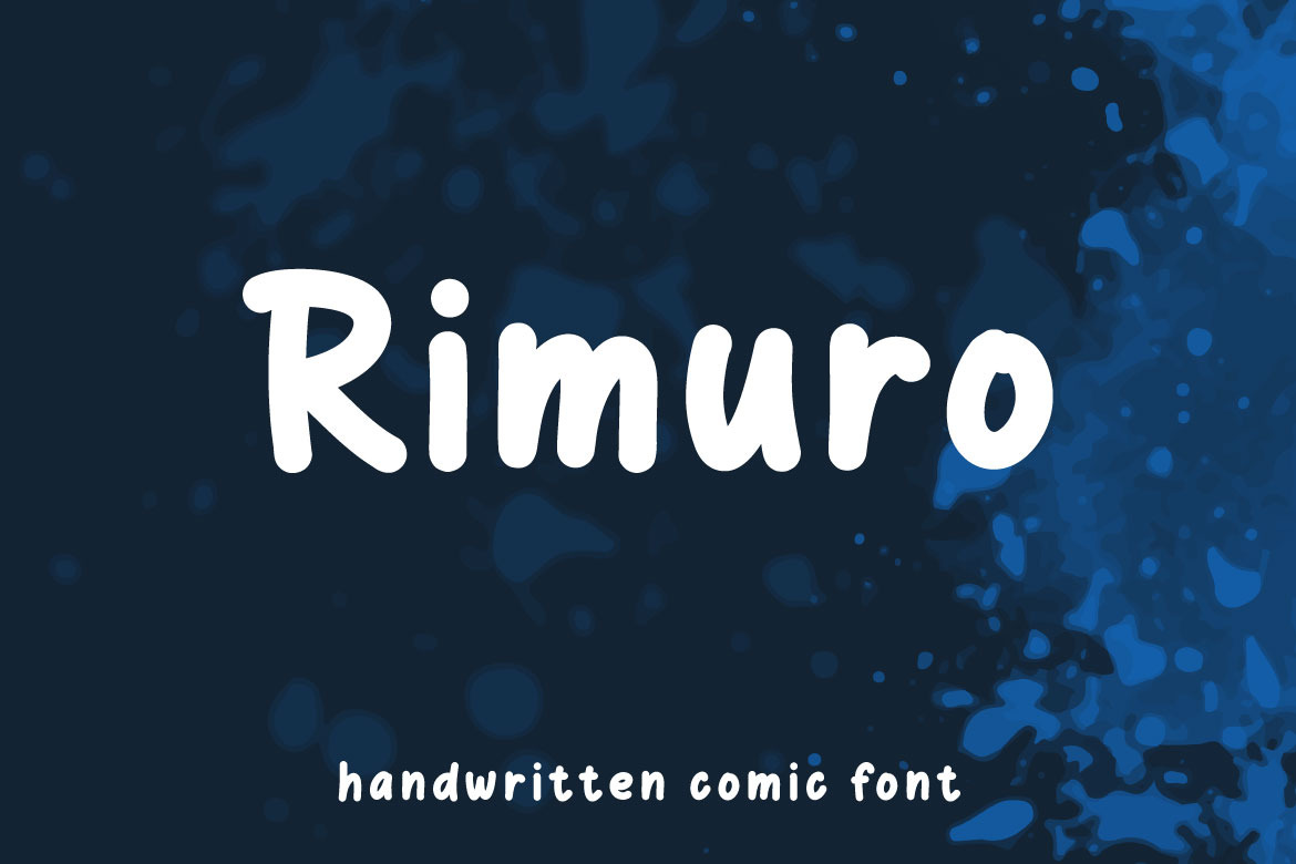 Rimuro - Bold Comic Font, a Sans Serif Font by Mightyfire