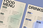 Menu Design Layout, a Templates & Theme by wavebreak