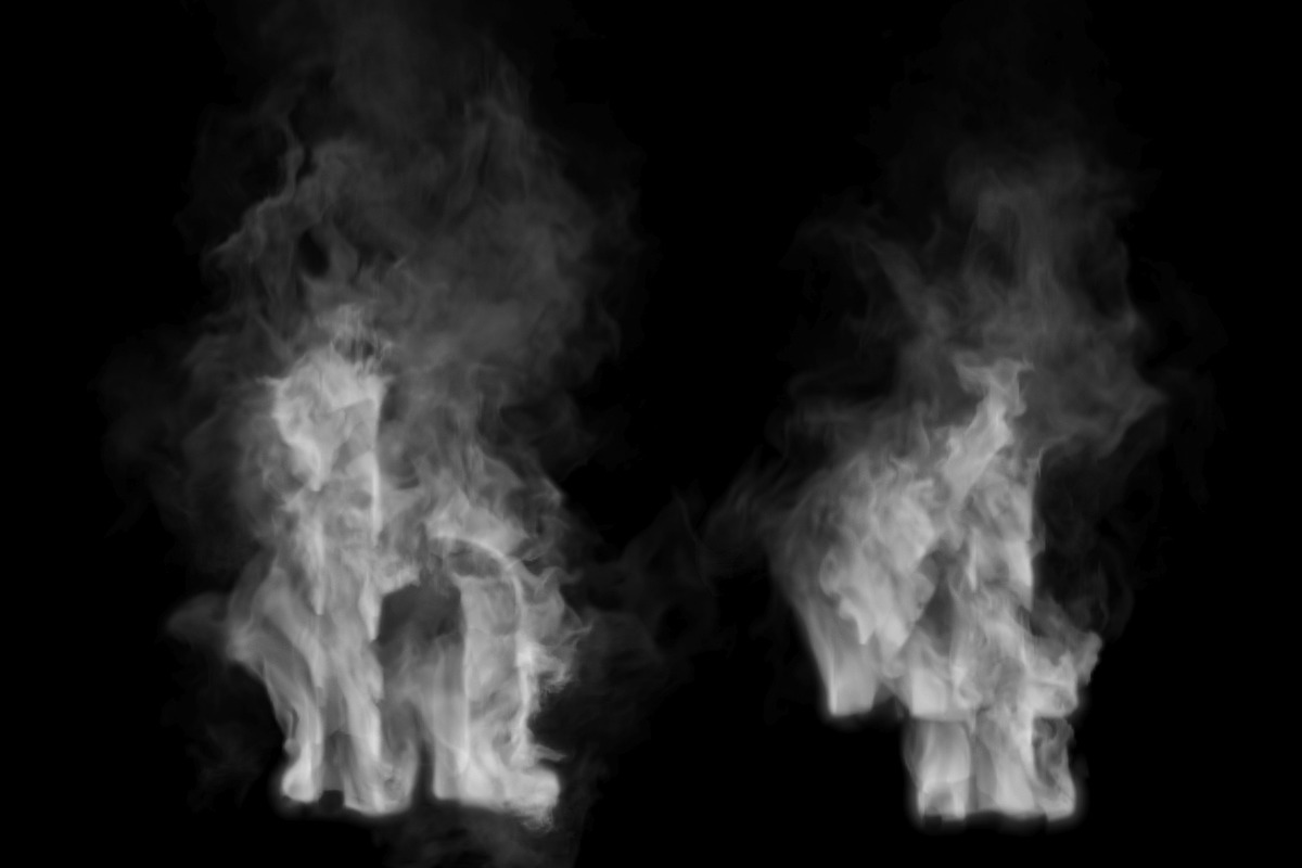 Smoke Letters / Letters Animation, an Object Graphic by GK Creative