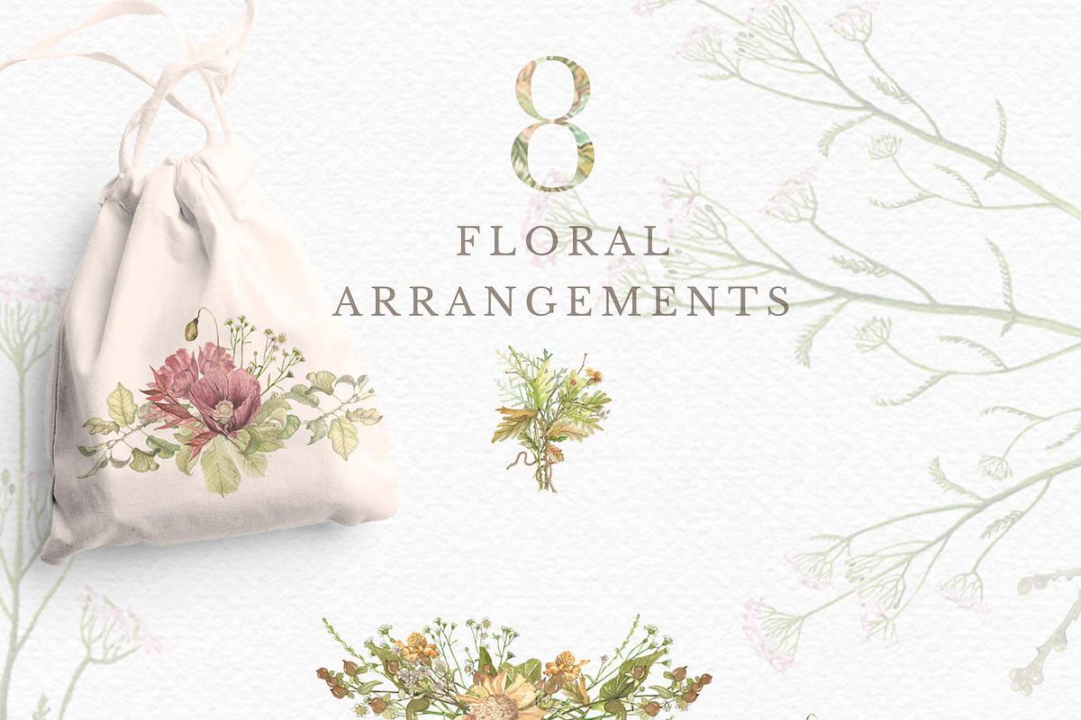 Rustic Redolence - Graphic Set, an Object Graphic by studioequinox