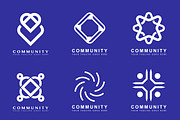 Community branding logo design | Work Illustrations ~ Creative Market