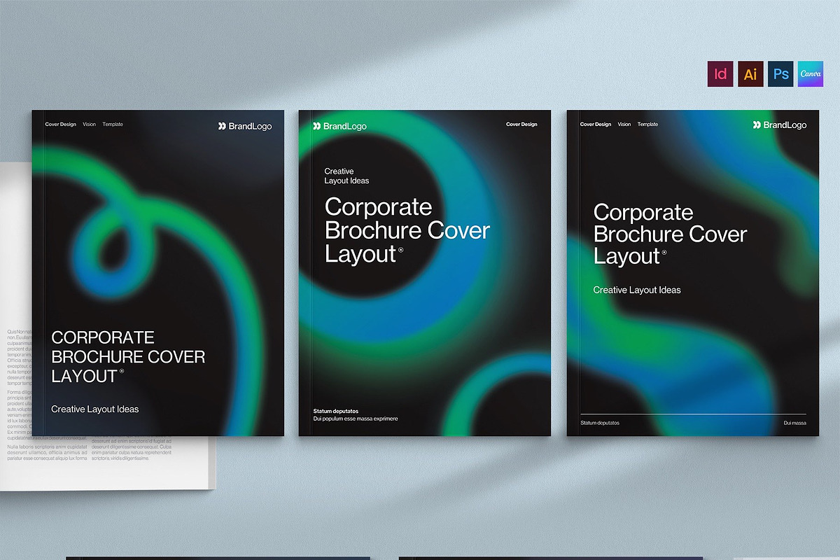 Creative Brochure Cover Template, a Brochure Template by BrandPacks