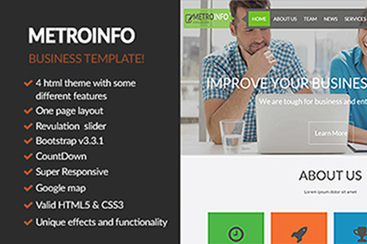Bootstrap Multipurpose HTML 5 Templa, a HTML Template by themexriver