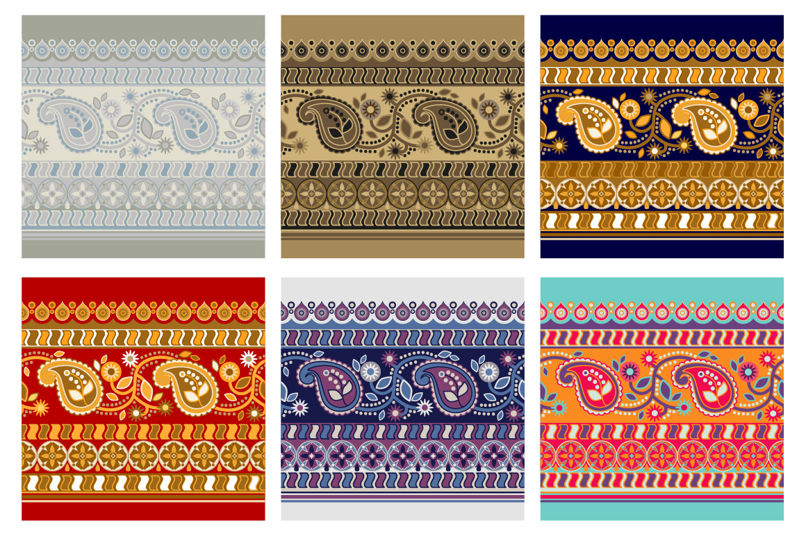 Seamless decorative border, a Pattern Graphic by Sunny_Lion